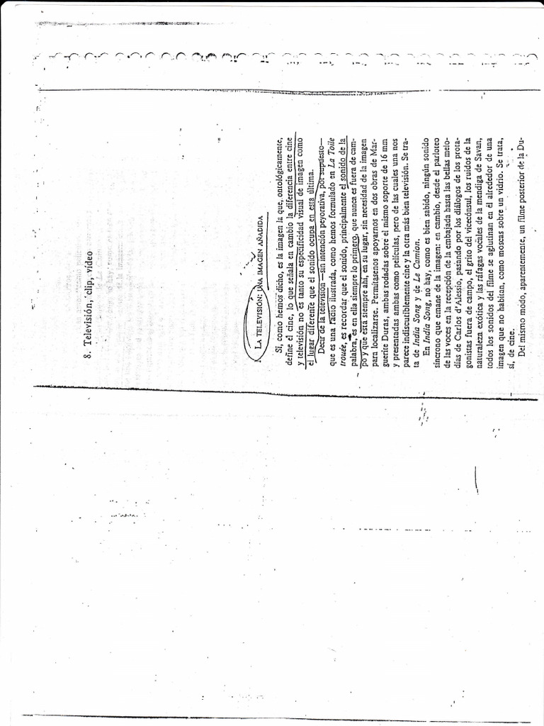 La Audiovision - Cap. VIII | PDF