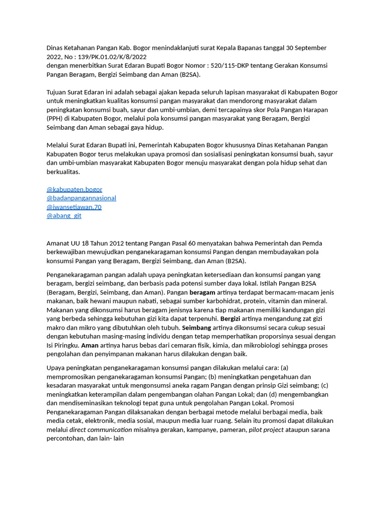 PROMOSI b2SA | PDF | Wellness