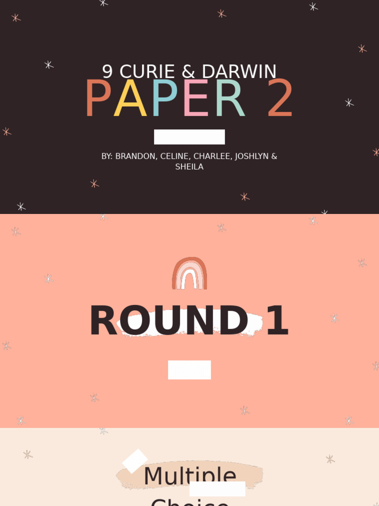 Comsci Quiz Paper 2 | PDF