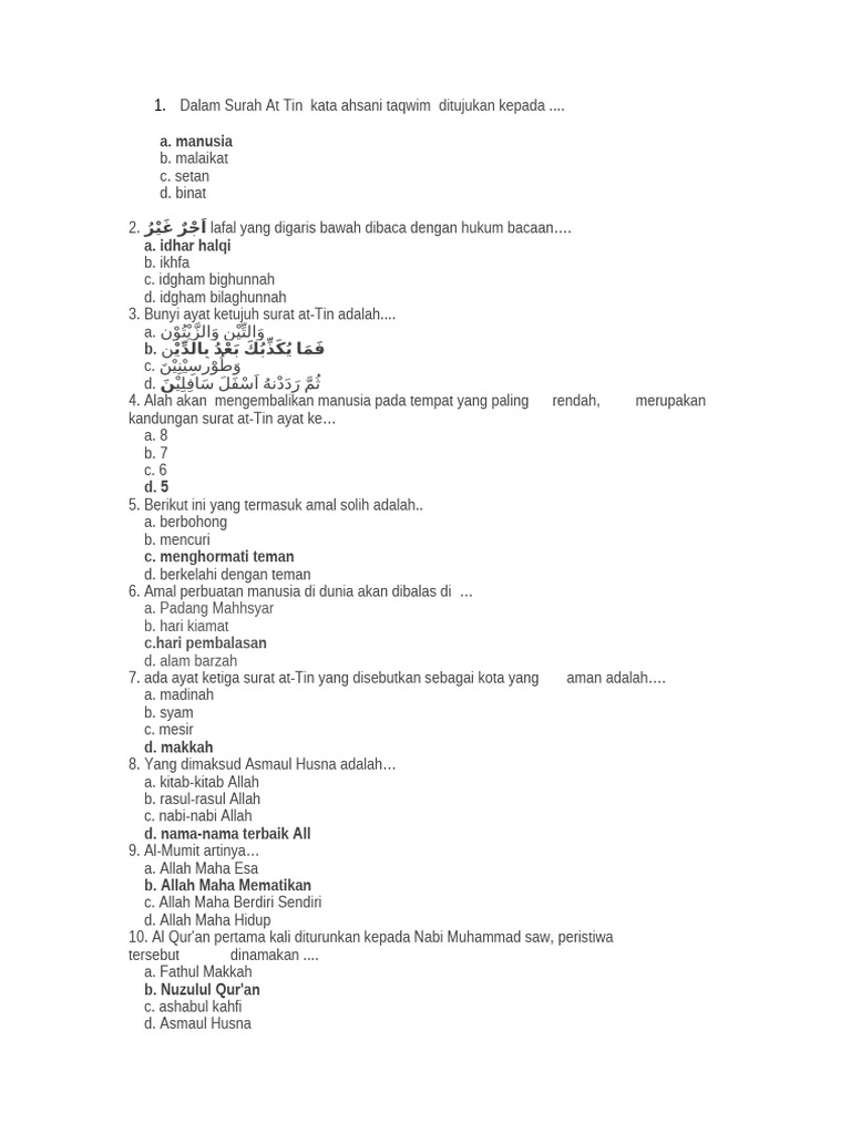 SOAL CCQ Mapsi | PDF