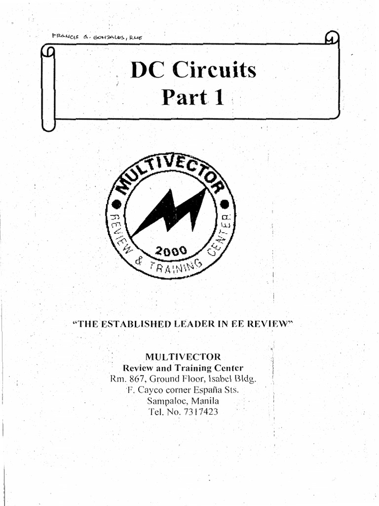 DC Circuits 1 | PDF