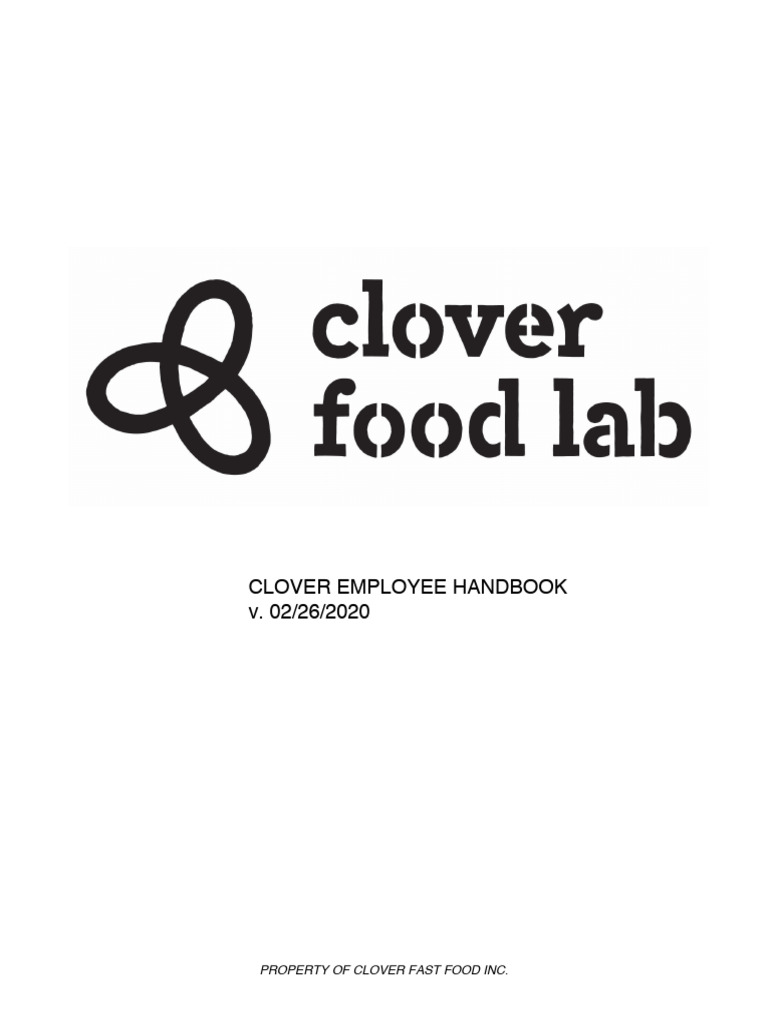 Clover-Handbook-02 26 20 | PDF
