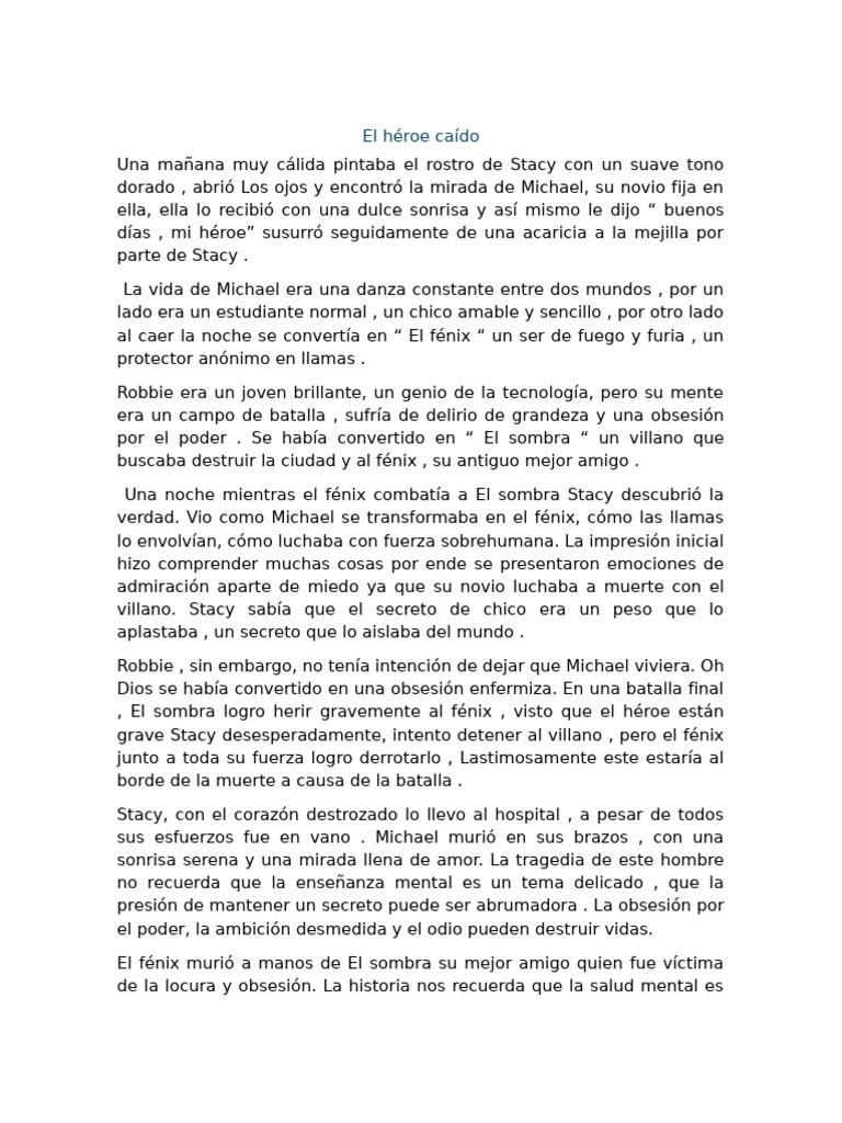 El Heroe Caido | PDF