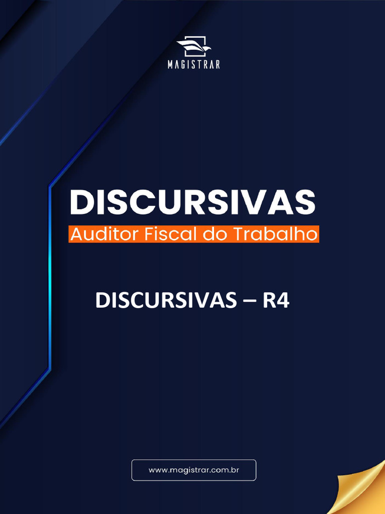Discursivas AFT - Rodada 4 | PDF