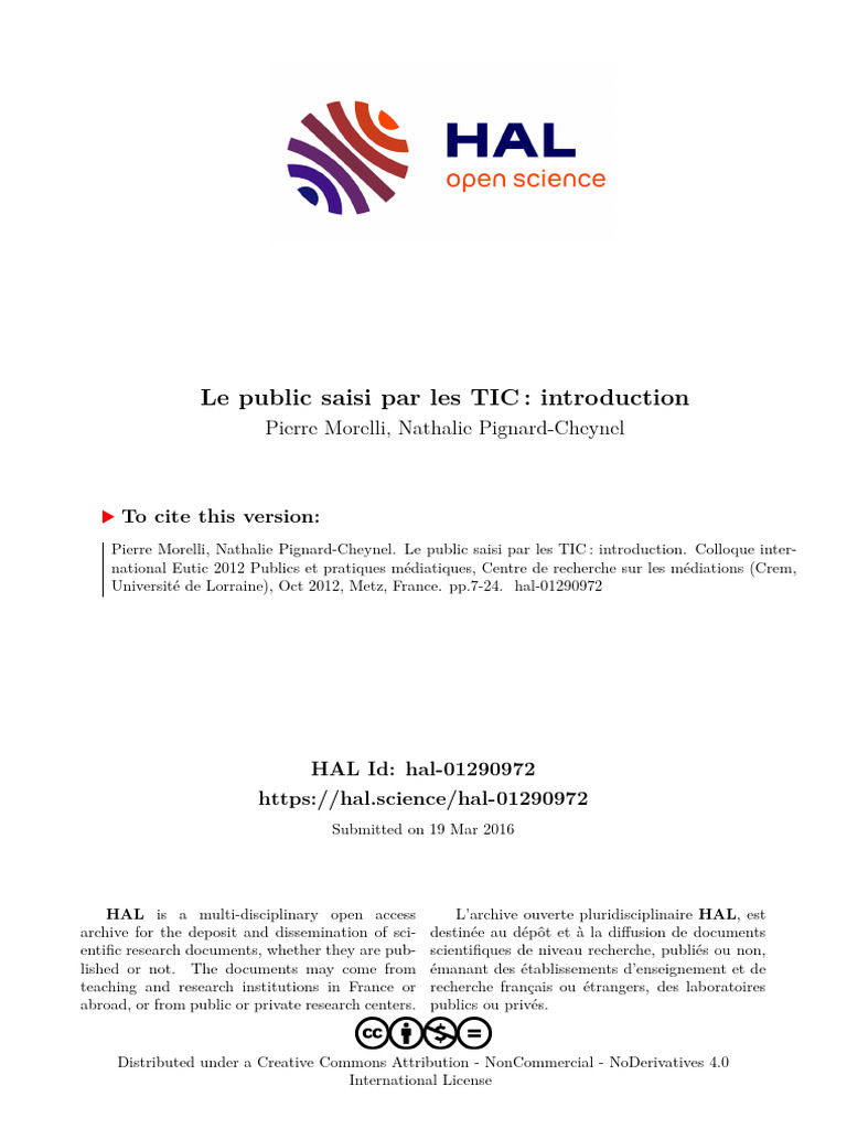 Morelli Pignard | PDF