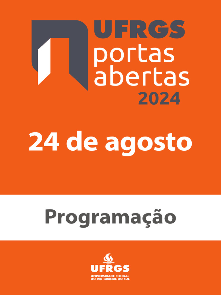 PAB 2024 Programacao Sem Inscricao | PDF
