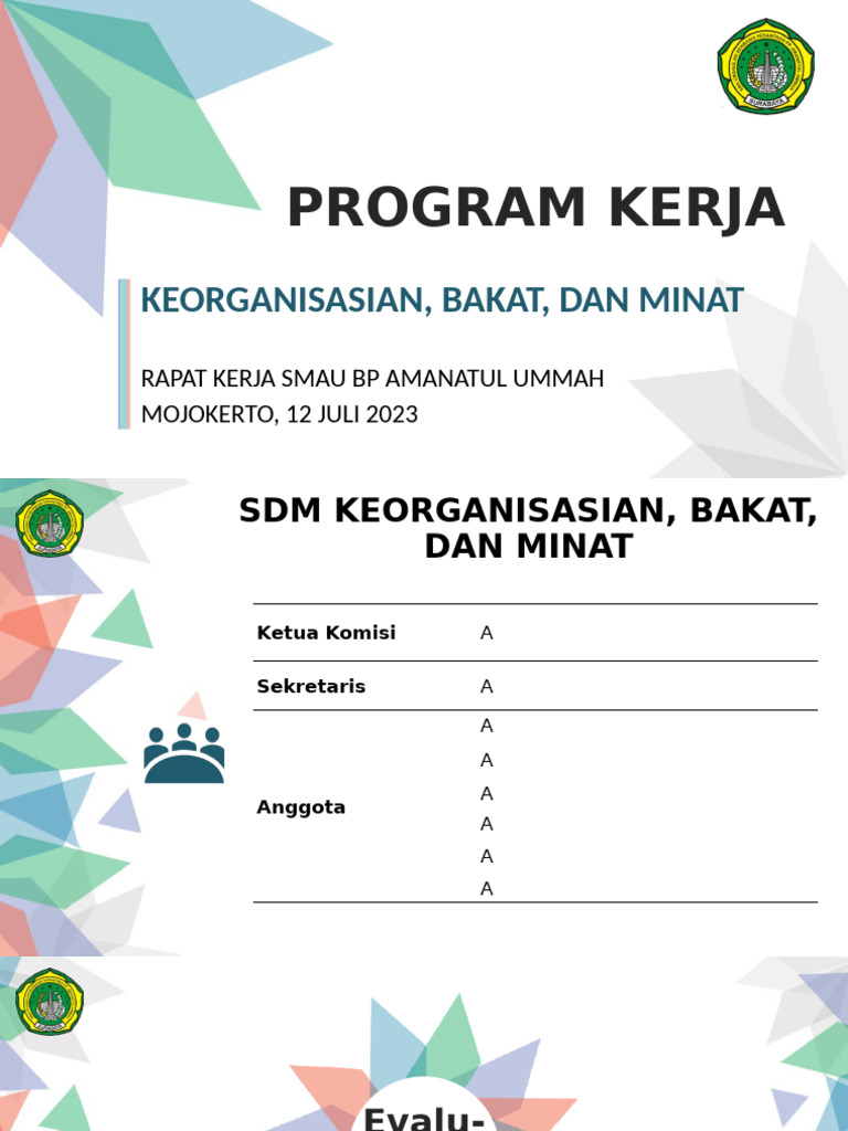 Template PPT Raker 2023-2024 | PDF