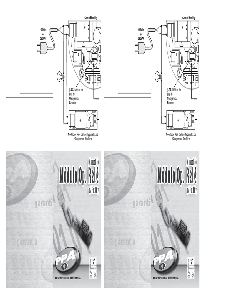 Manual de Instrução Módulo Relé - Rev0 | PDF