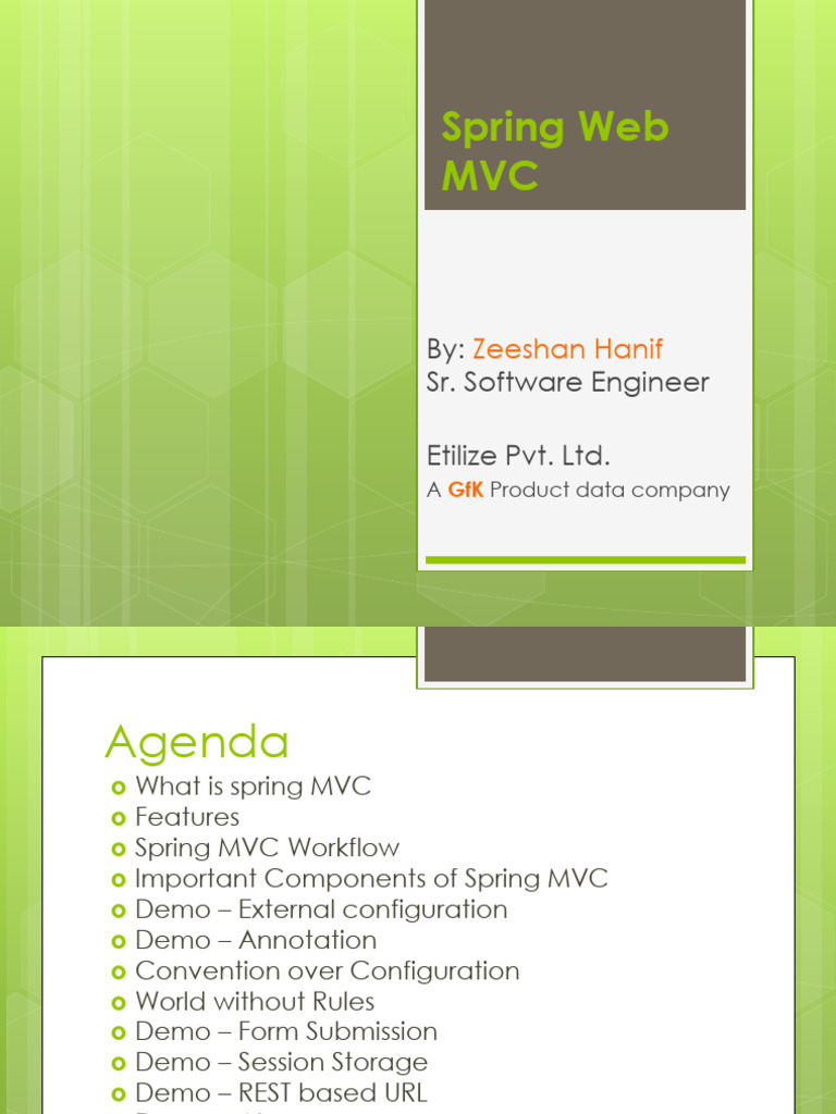 Spring Web MVC Introduction | PDF