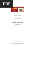 Official Secrets Act 1911 Overview | PDF | Arrest | Government Information