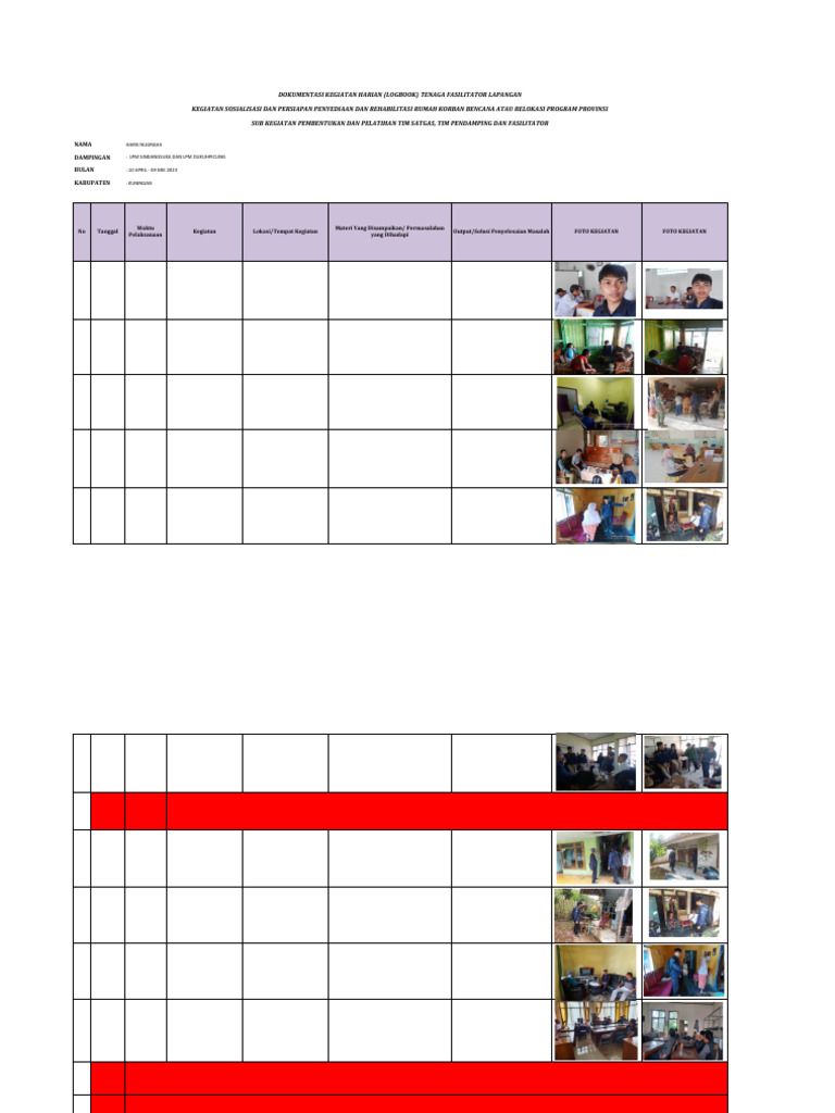 logbook 2023 TFL 2 | PDF