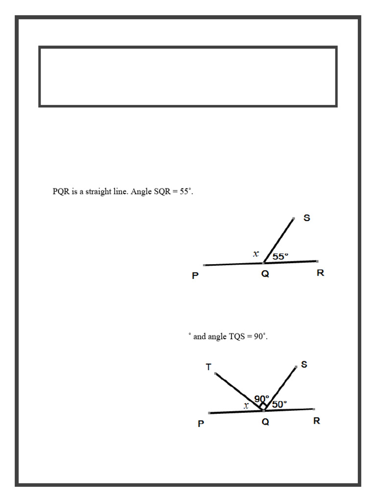 Geometry Angles Parallel Lines Polygons With Solutions KS3 KS4 ...