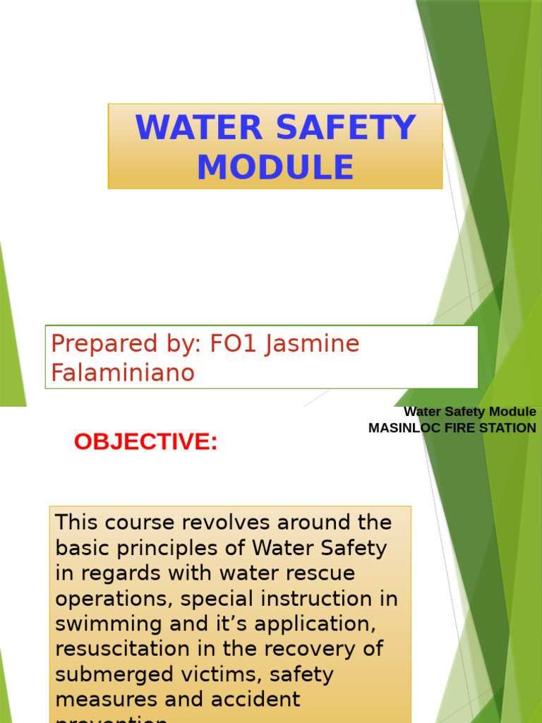Water Survival Module | PDF