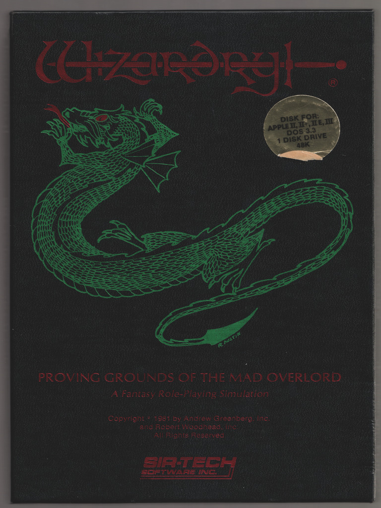 Wizardry 1 Box | PDF