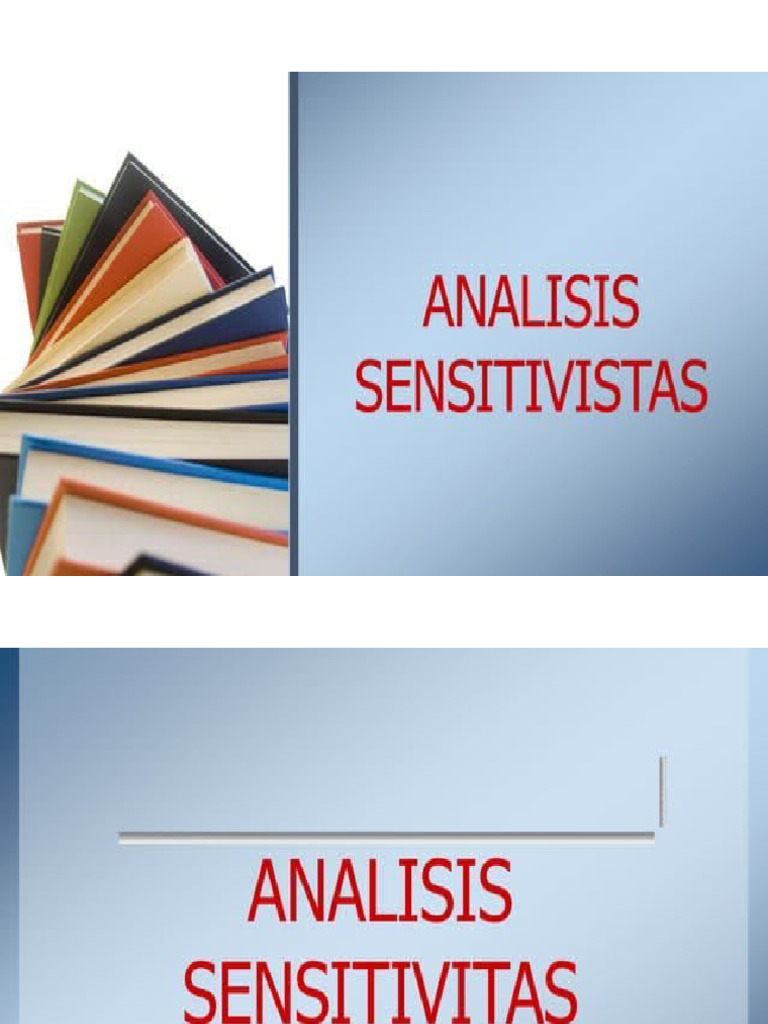 Analisis Sensitivitas | PDF