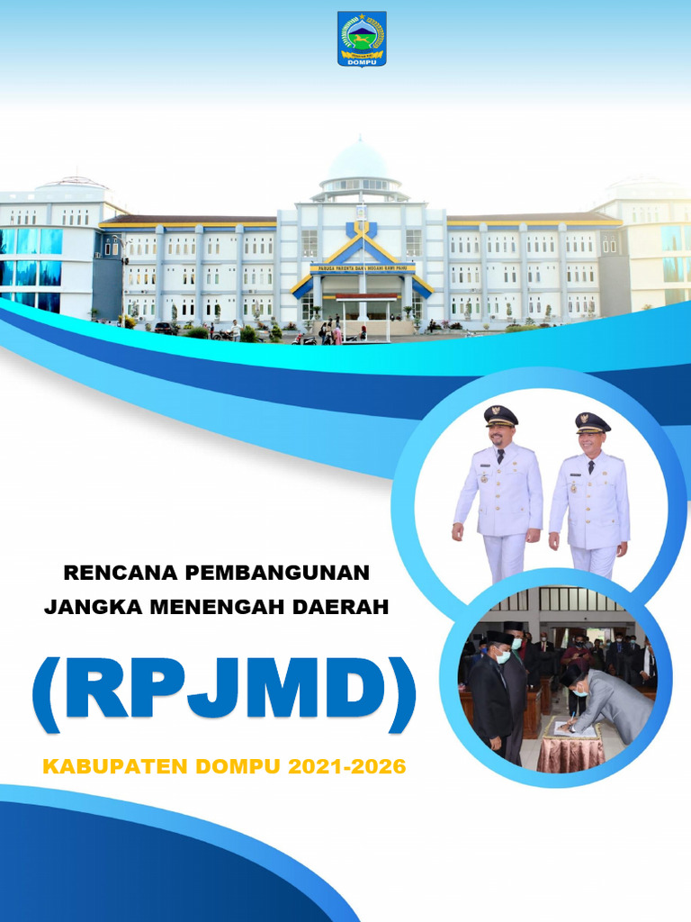 Dokumen RPJMD Kabupaten Dompu Tahun 2021-2026 Final | PDF
