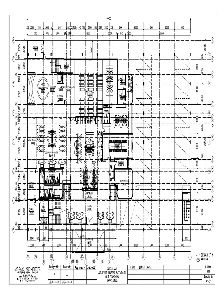 LGF r5 DENAH-Model 4 | PDF