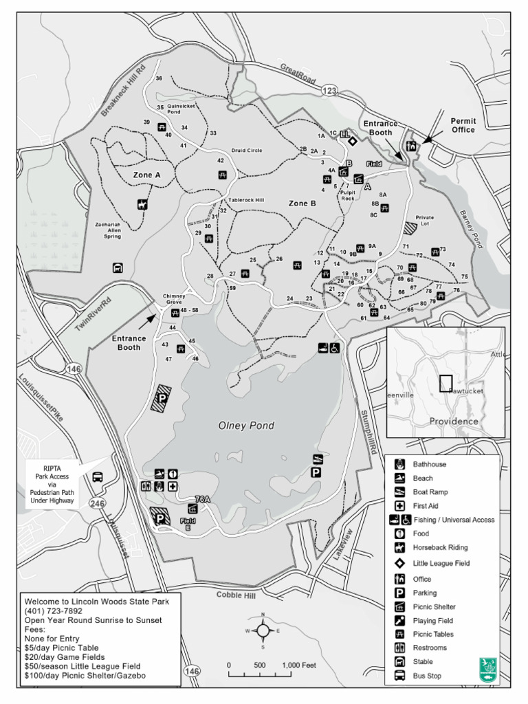 Map Lincoln Woods | PDF