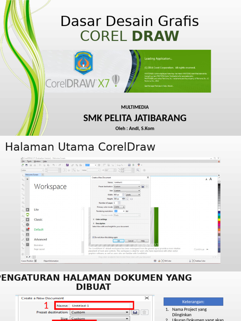 Mengenal Aplikasi CorelDraw | PDF