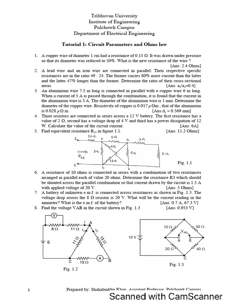 Tutorial 1 2 3 4 | PDF