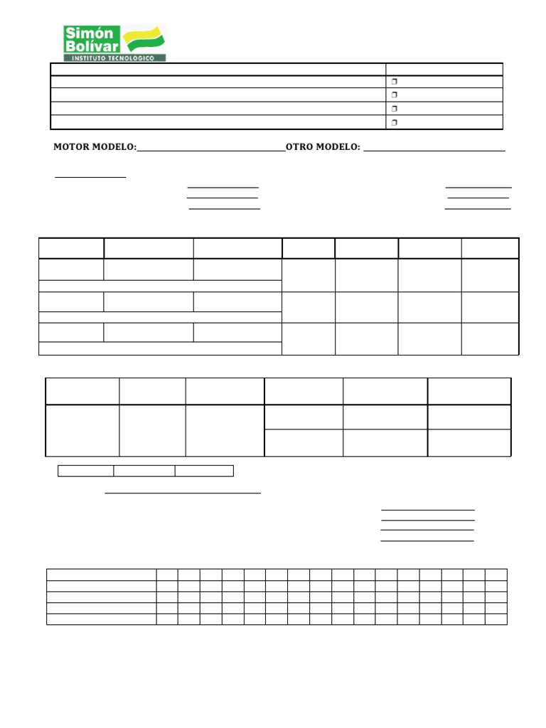 Evaluacion Del Block Motor | PDF