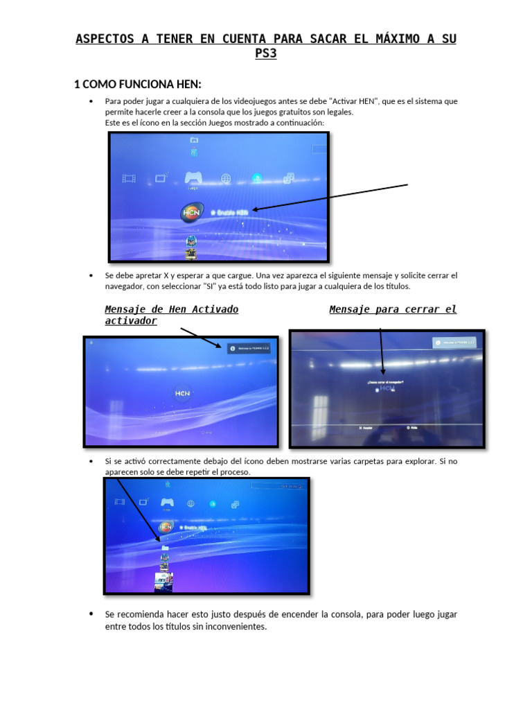 Consejos para Ps3 | PDF