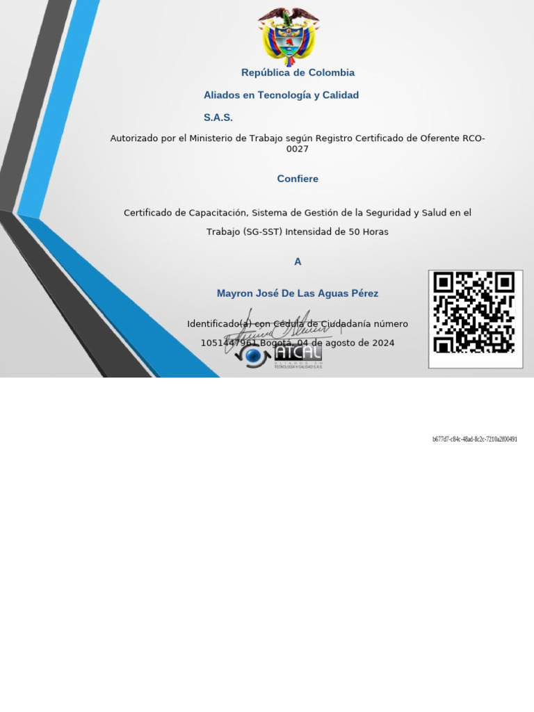 50 - Horas - SG - SST-Certificado - Curso - y - Aprobó - 50 - Horas - SG - SST - 57645 6 (1) - 2 ...