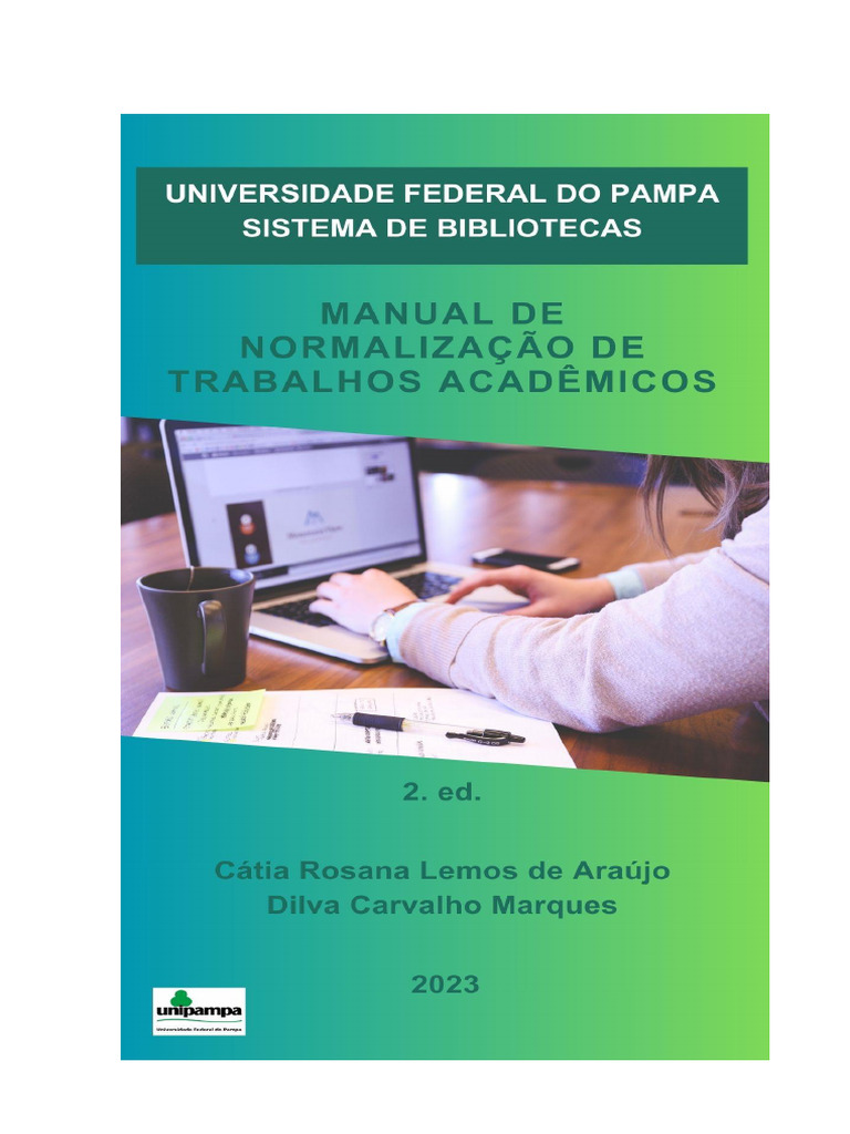 MANUAL_de-normalizacao-de-trabalhos-academicos-2023 | PDF