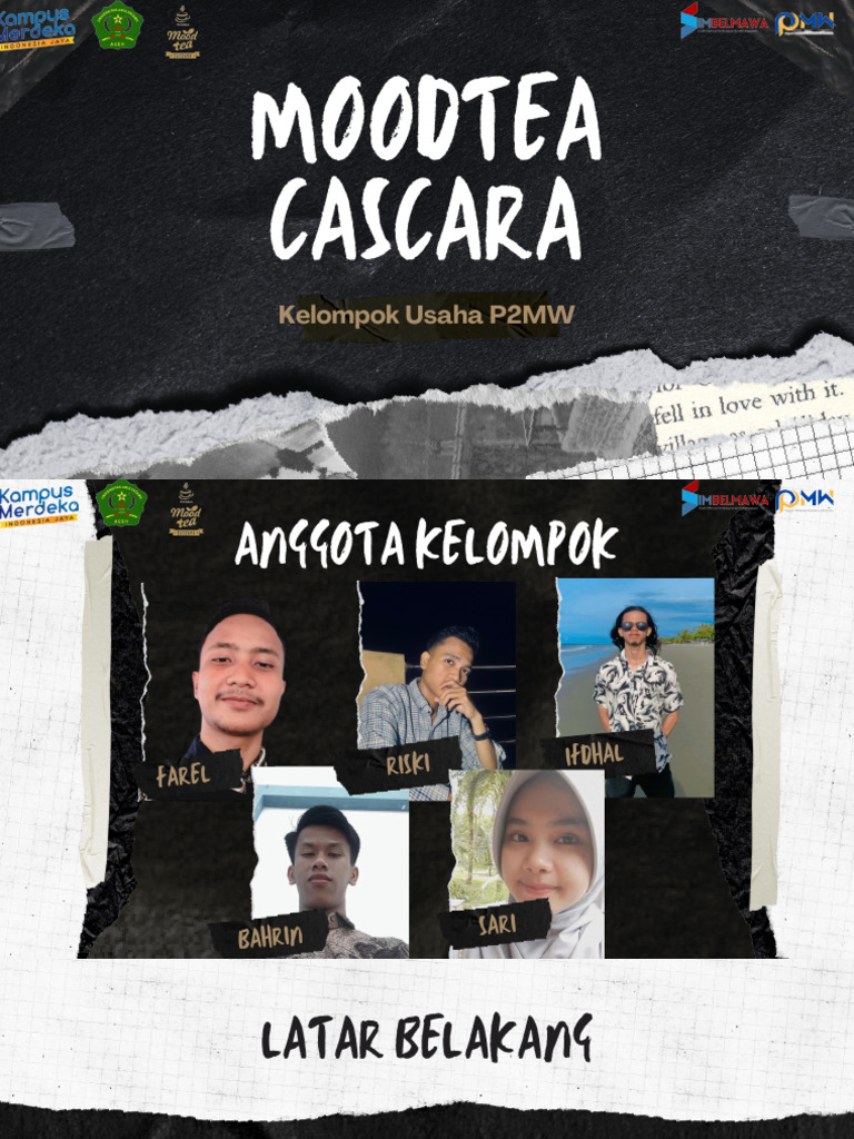 P2MW Moodtea Cascara Unaya | PDF