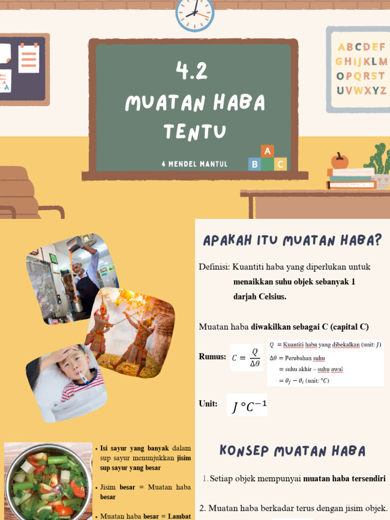 BBM 4.2 Muatan Haba Tentu (Konsep Asas) | PDF