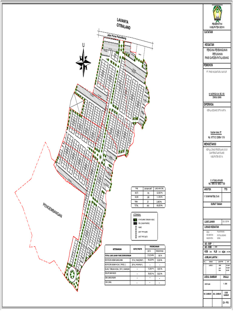 Site Plan Pinisi Edit-Model | PDF