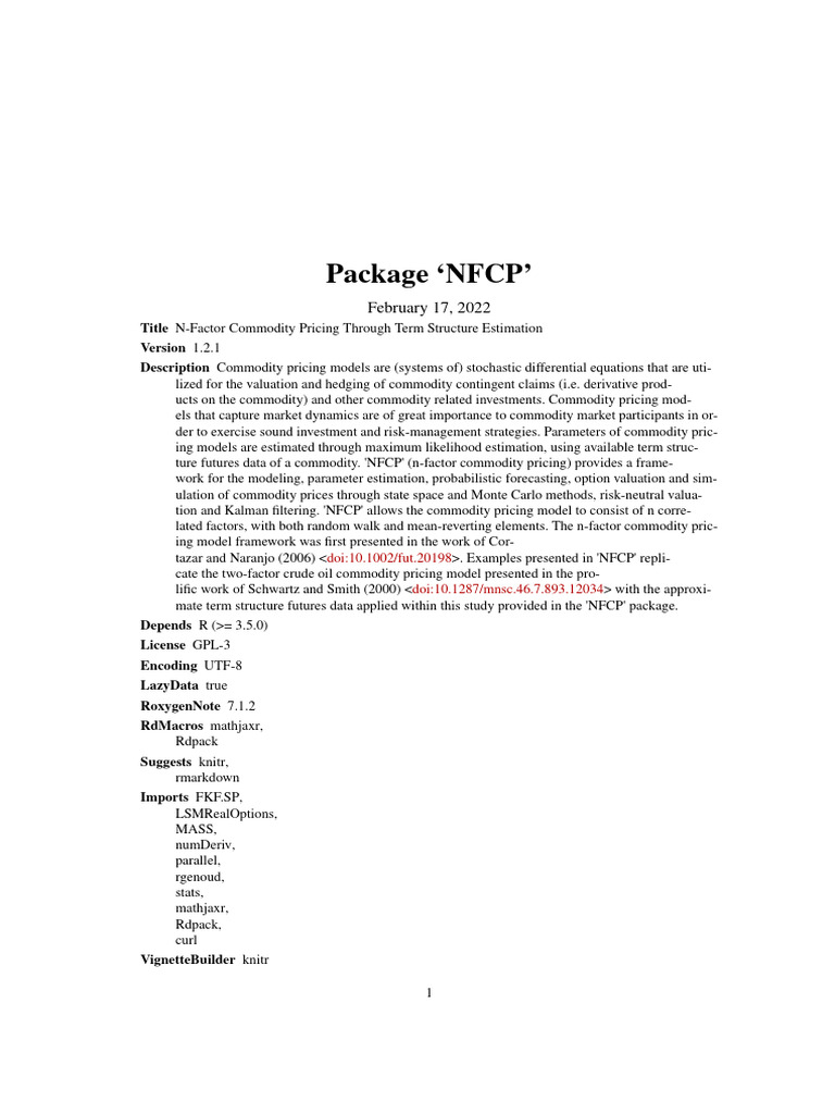 NFCP | PDF