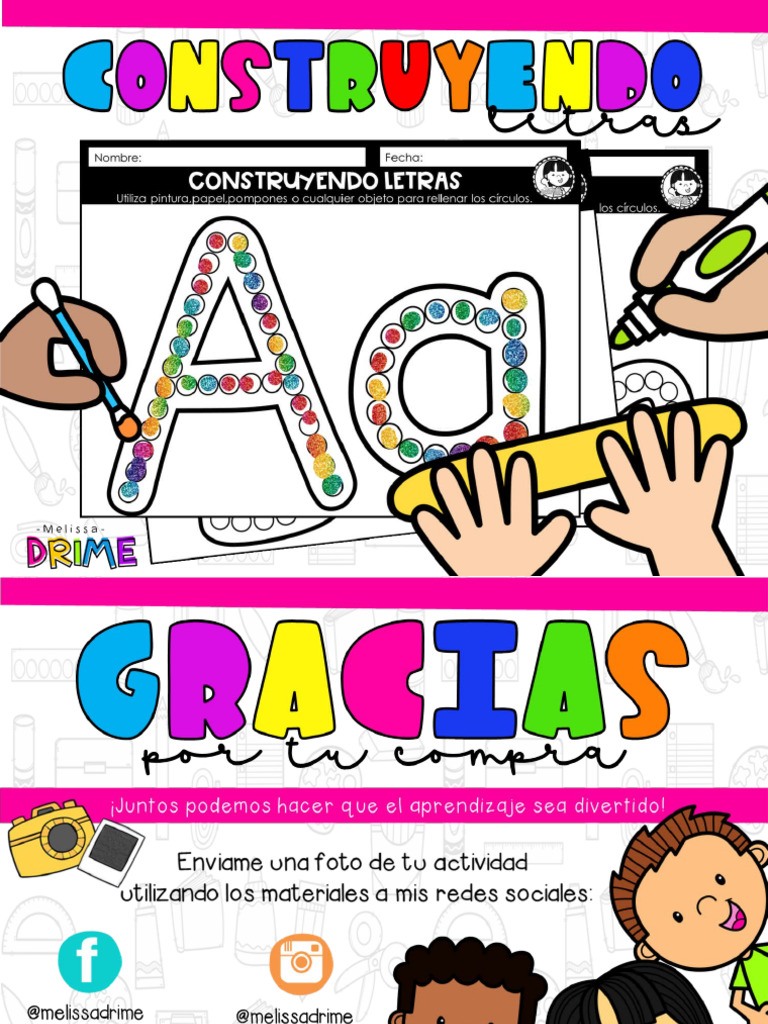 CONSTRUYENDO LETRAS-1 | PDF