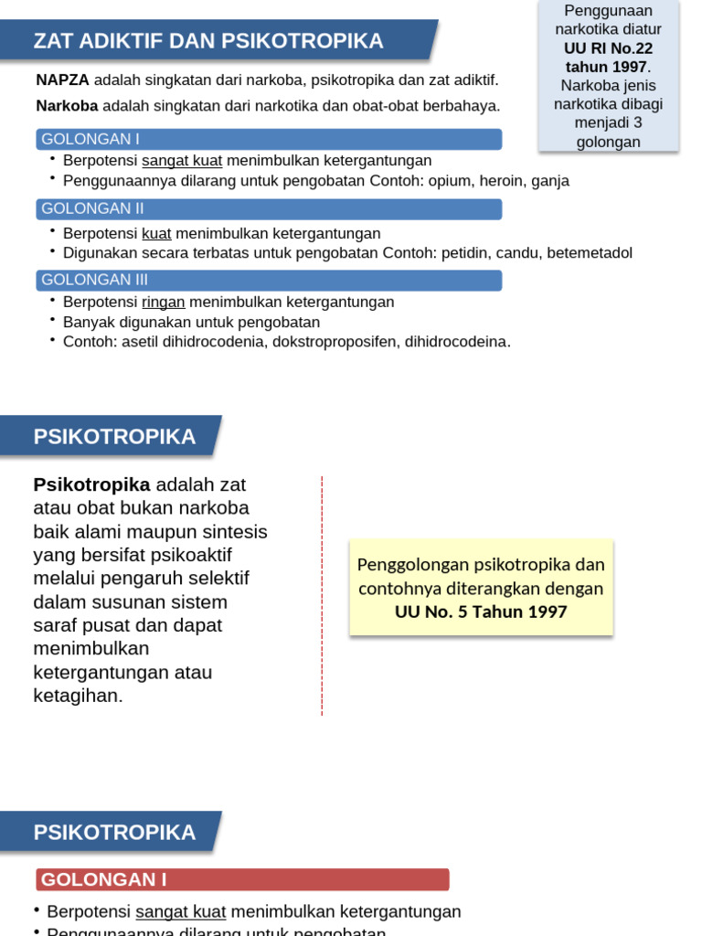 Zat Adiktif Dan Psikotropika | PDF