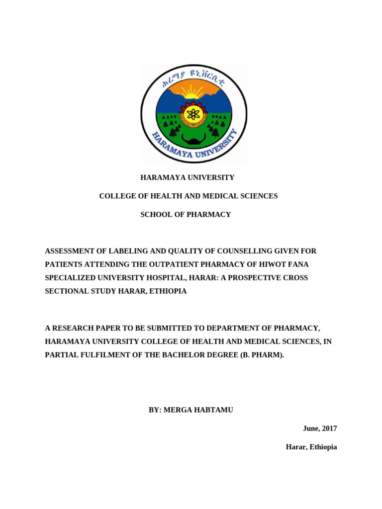 Haramaya University | PDF