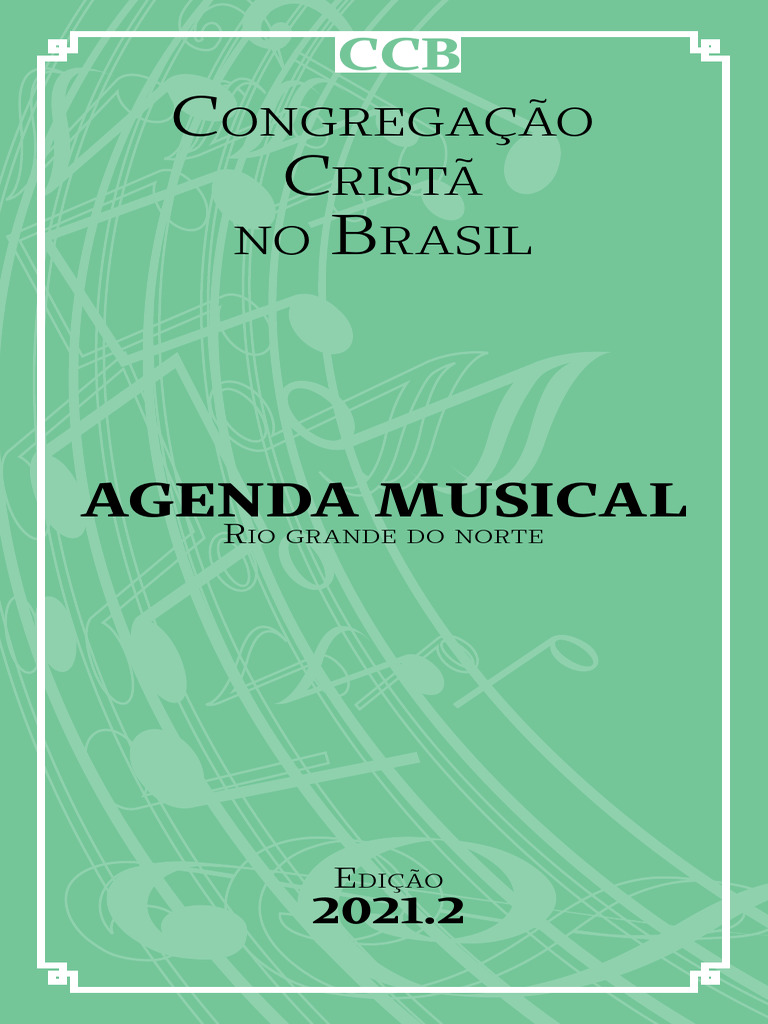 Agenda Musical CCB-RN 2021 | PDF