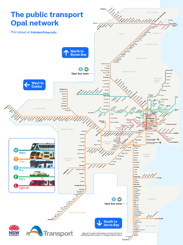 Opal Network Map 2022 Wcag | PDF