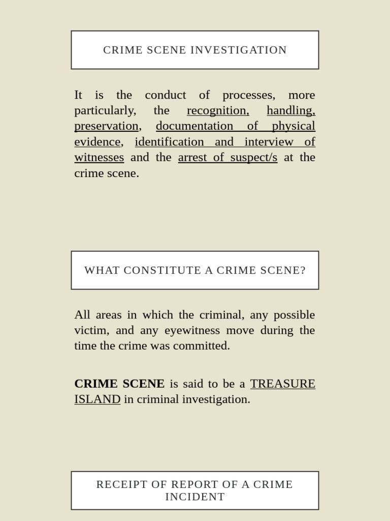 Cdi Final Discussion 1 | PDF | Crime Scene | Social Science