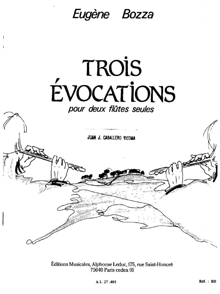 Bozza Flute Duet | PDF