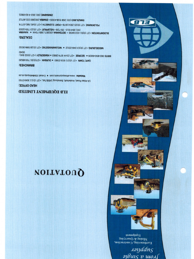 ELB Terex Warrior 1400 Twin Deck Screen Quote | PDF