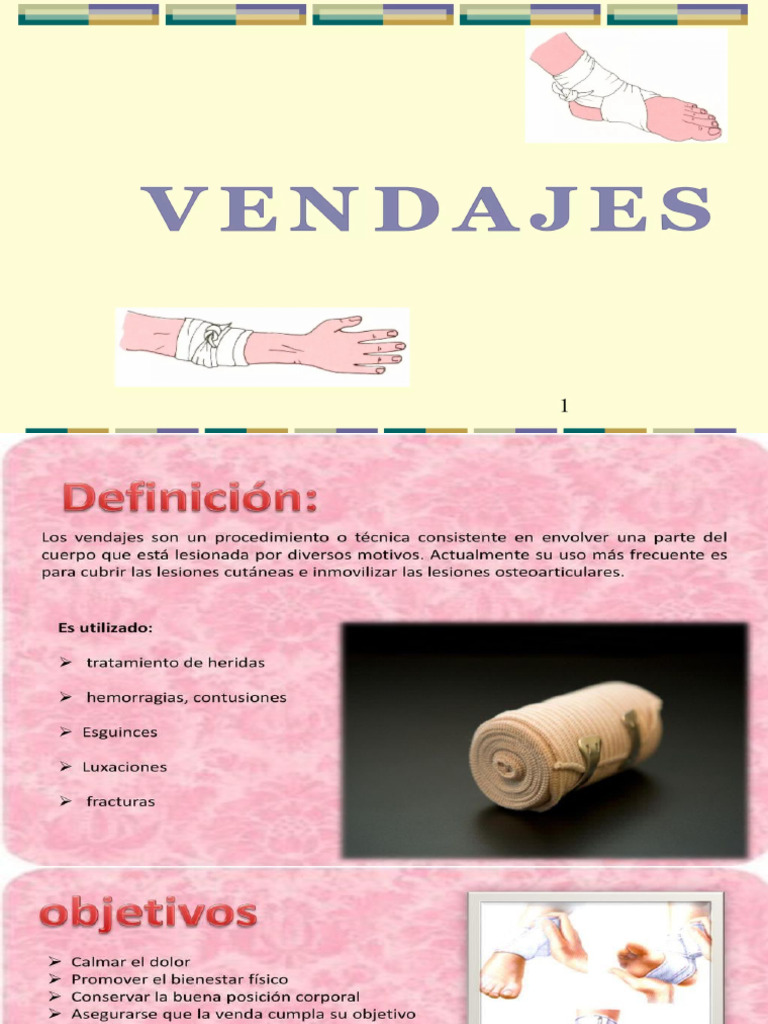 Tipos de Vendaje | PDF