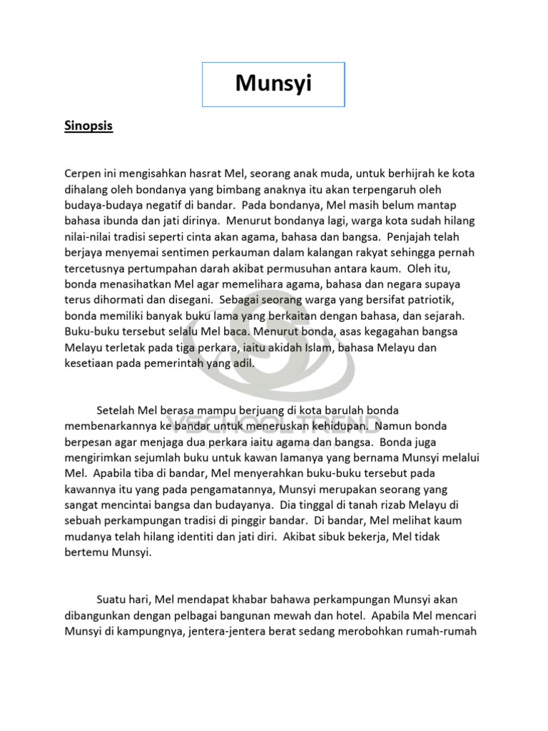 f0838 t4 Cerpen Munsyi Ilovepdf Compressed | PDF