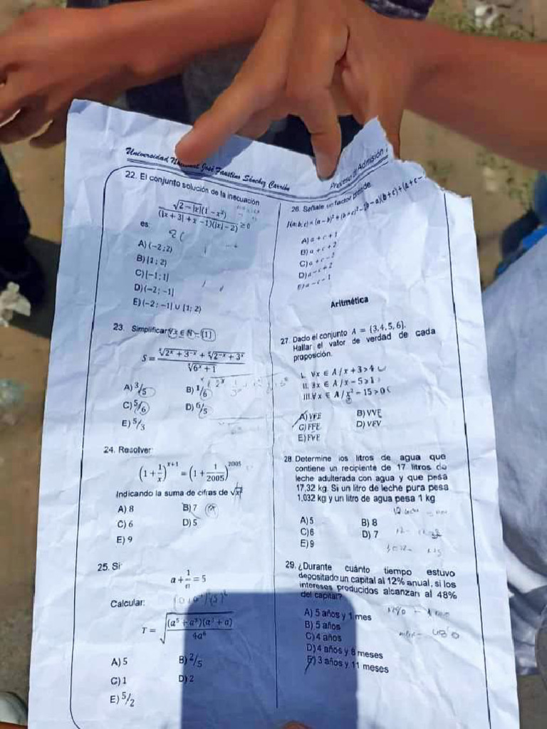 Examen Ordinario 2024-1 | PDF