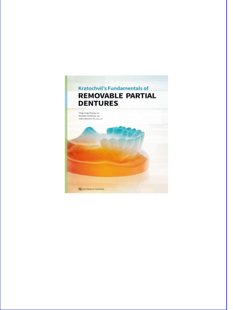 Ebooks File Kratochvil's Fundamentals of Removable Partial Dentures All Chapters | PDF ...