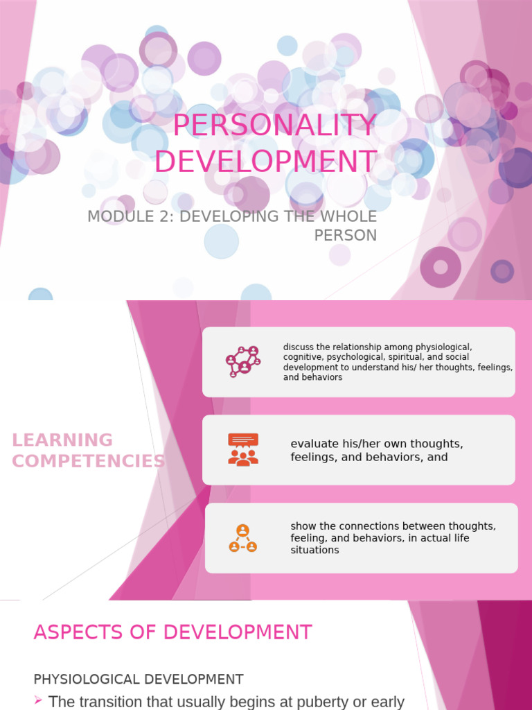 Perdev Module 2 | PDF