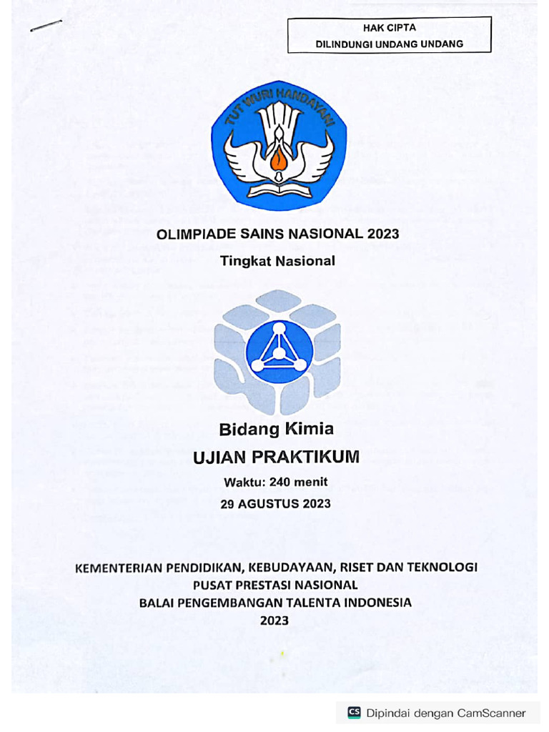 OSN 2023 - Ujian Praktikum | PDF