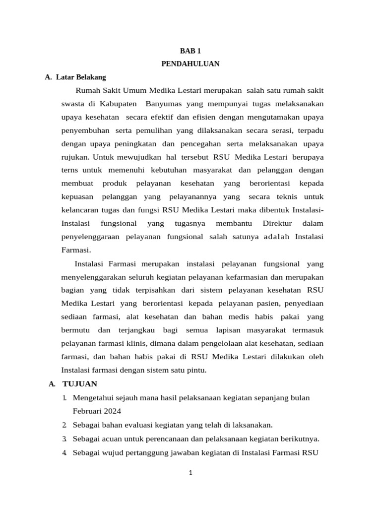 Laporan Bulan | PDF