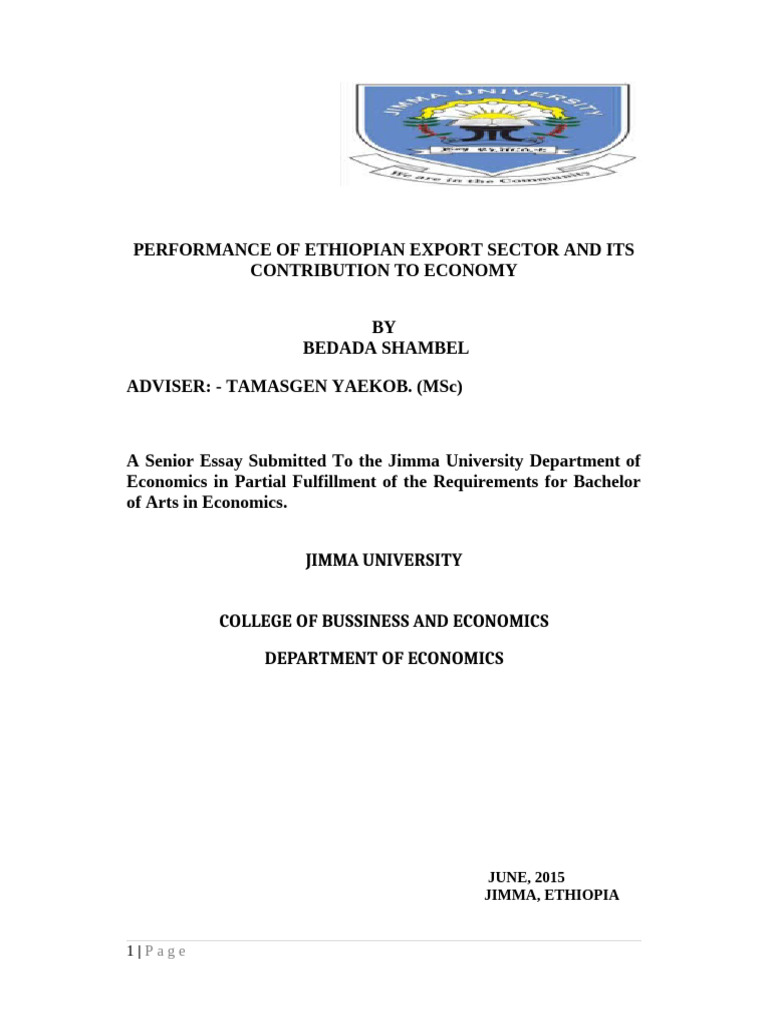 Bedada Shambel | PDF