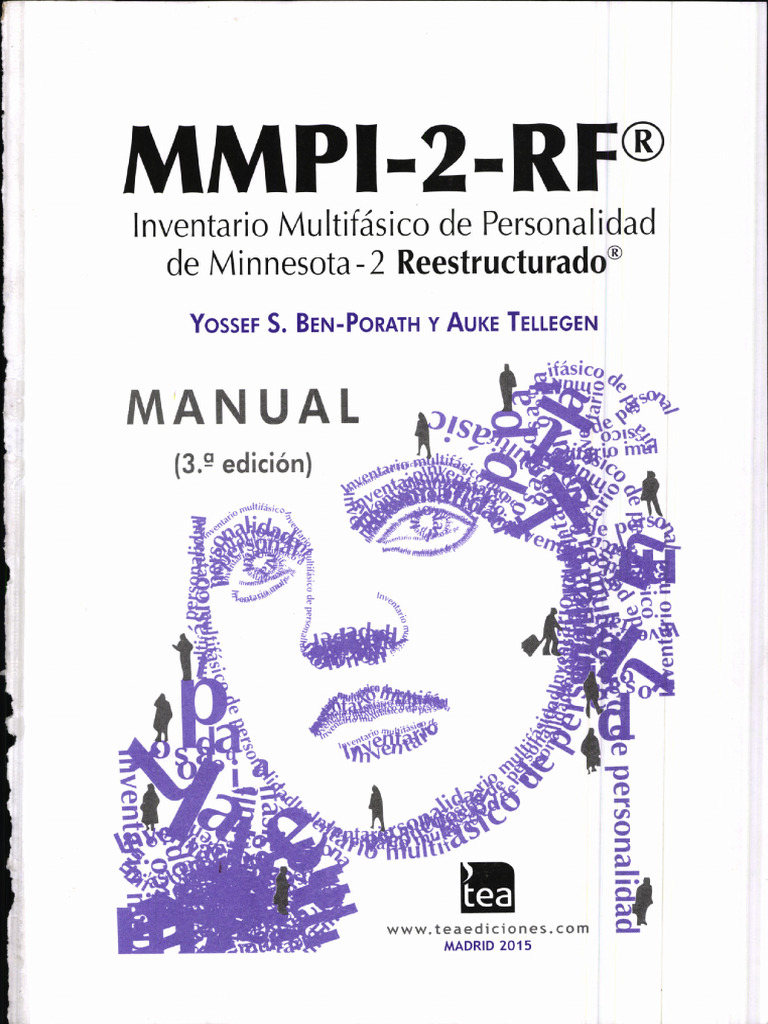 Manual Mmpi-2-Rf | PDF