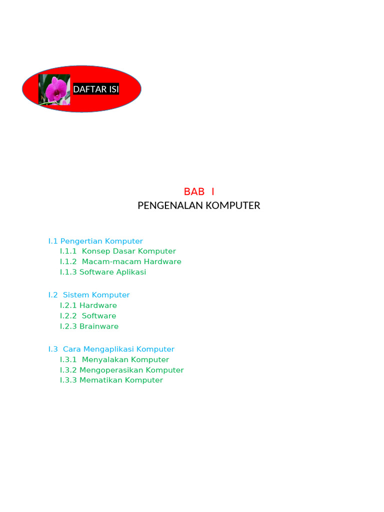 Latihan Multilevel List | PDF